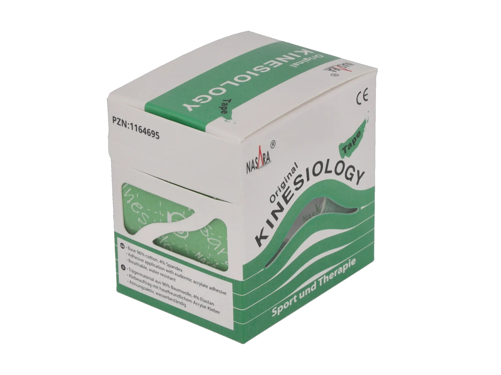 NASARA Kinesiologie Tape, 5 cm x 5 m grün - MEDiDOR Healthcare & Therapie