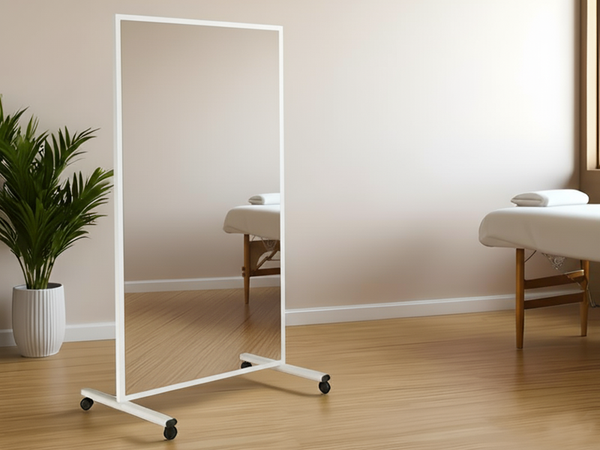 Ferrox correction mirror on stand 1.00 x 1.70 m, without grid, not n ...